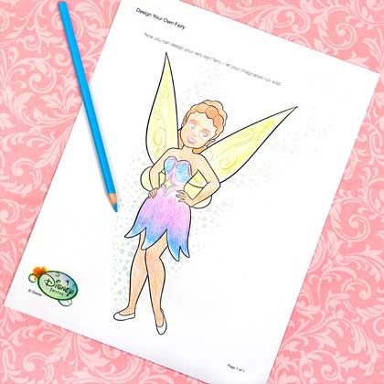 Make your Own Fairy! Free Printable. | Oh My Activities for Kids!