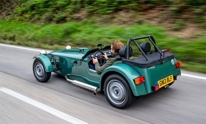 Caterham Seven 160: less carbon, more fun