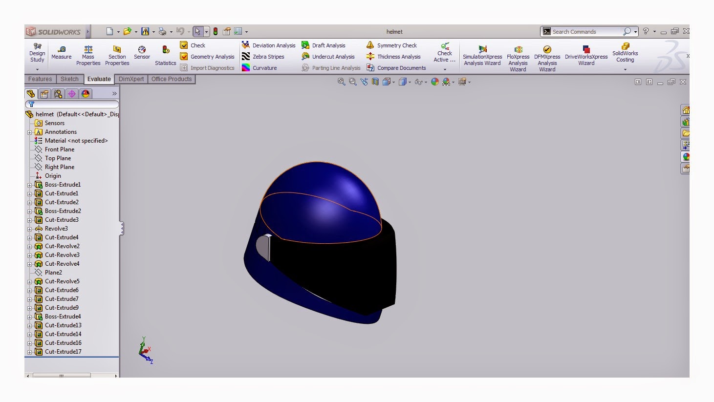 Projects of a Mechanical Engineer at VIT: 3D objects in Solidworks