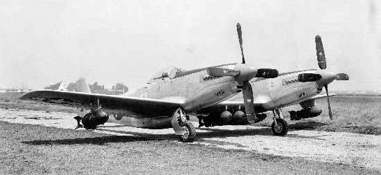 XP-82 Twin Mustang Project: April XP-82 Twin Mustang Restoration Update