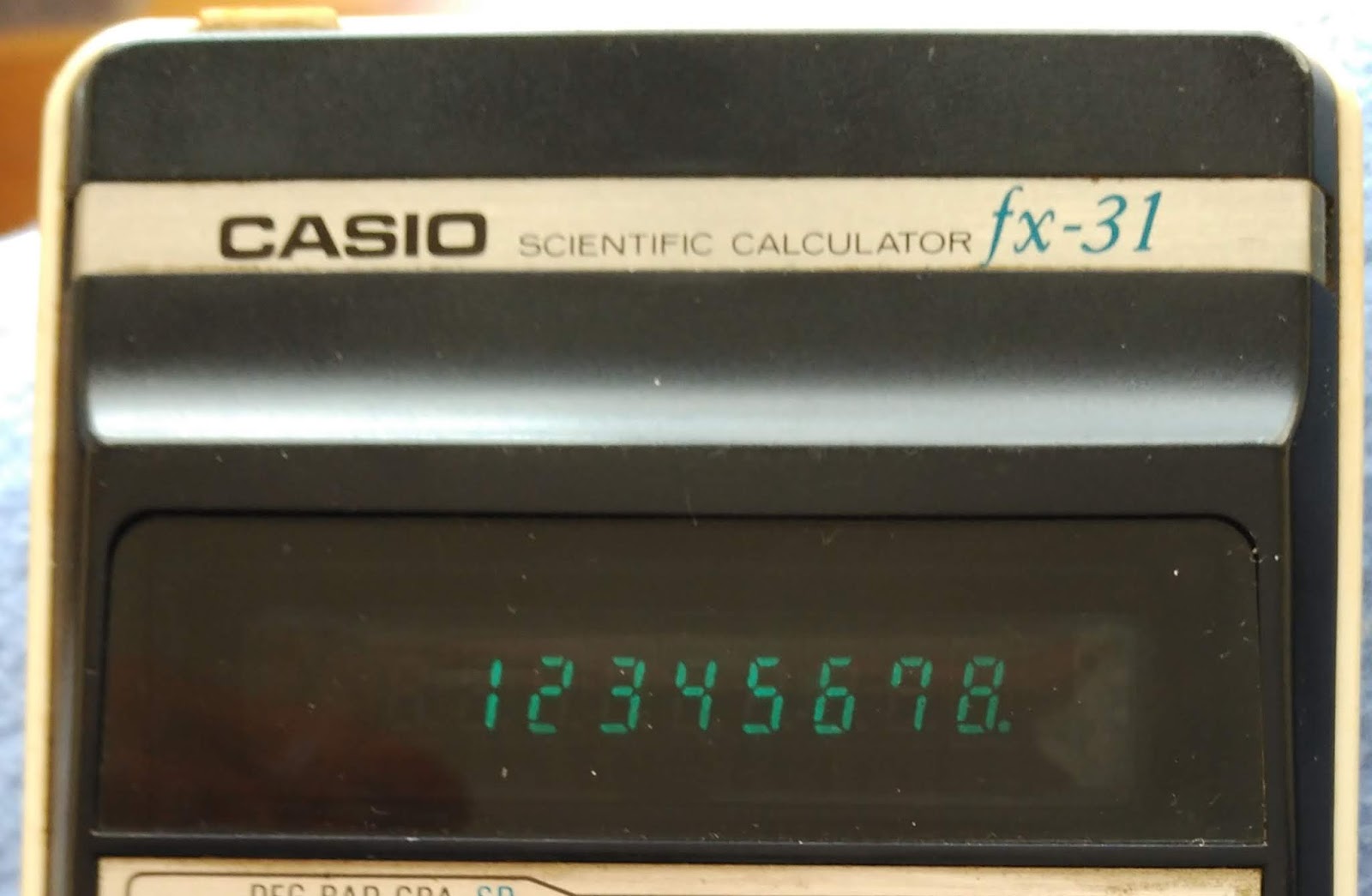 Retro Ordenadores Orty: Calculadora Casio fx-31 (1978) (1)