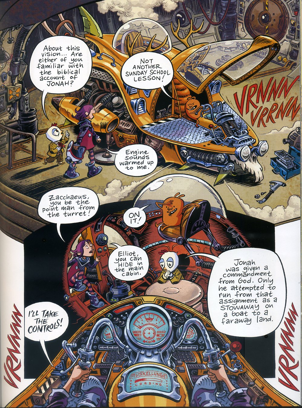 Ler BD: Space Dumplins. Craig Thompson (Scholastic)