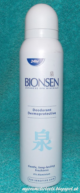 Bionsen Deodorant Dermoprotective - My Cosmetic Tests