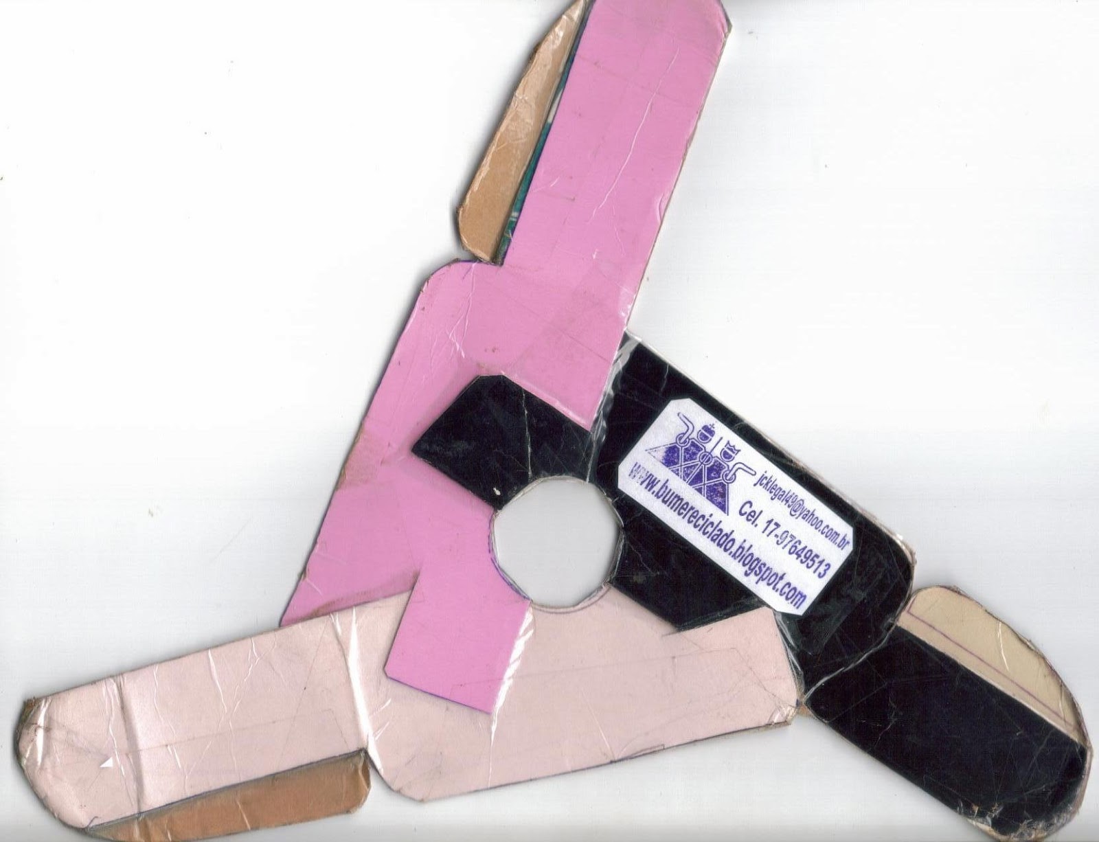 Bumerangue de Papel: Mais modelos de Bumerangues de papel