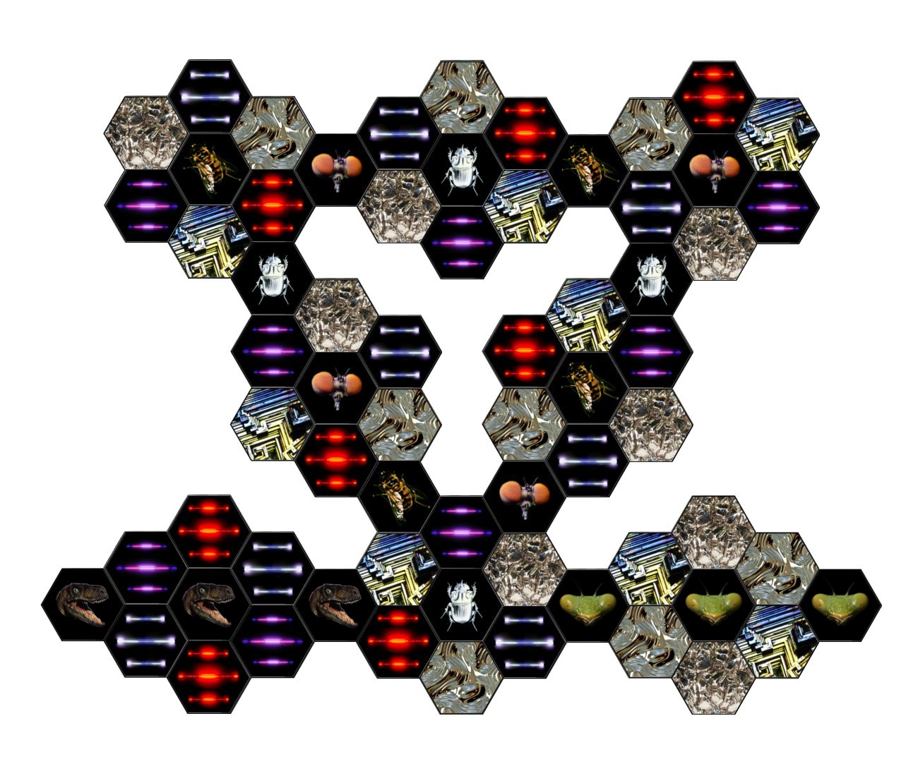 FLUX LION: Raptor Mantis (Juego de Mesa).