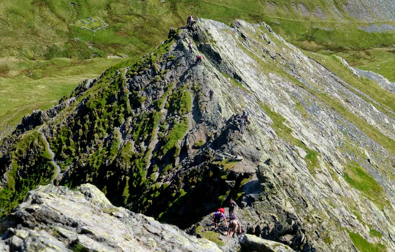 Alex and Bob`s Blue Sky Scotland: Saddleback or Blencathra. Sharp Edge ...