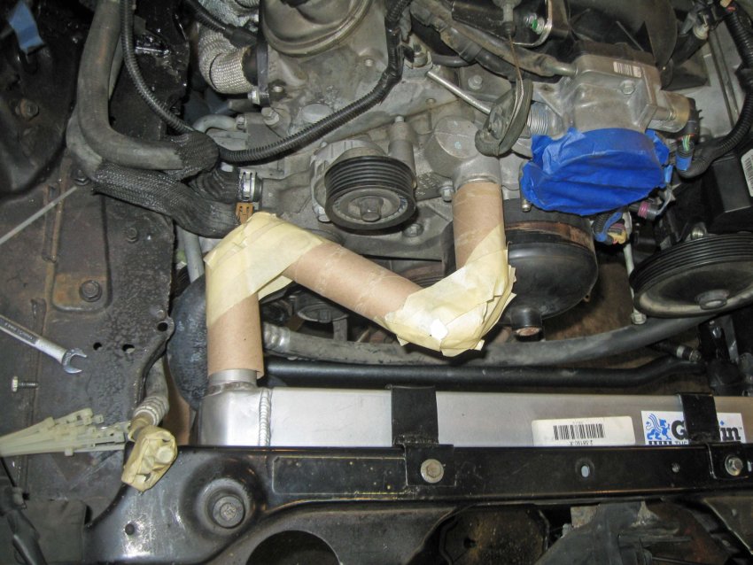 Jim and Jenna build diary, Miata LS1 Conversion: Radiator hoses – you ...