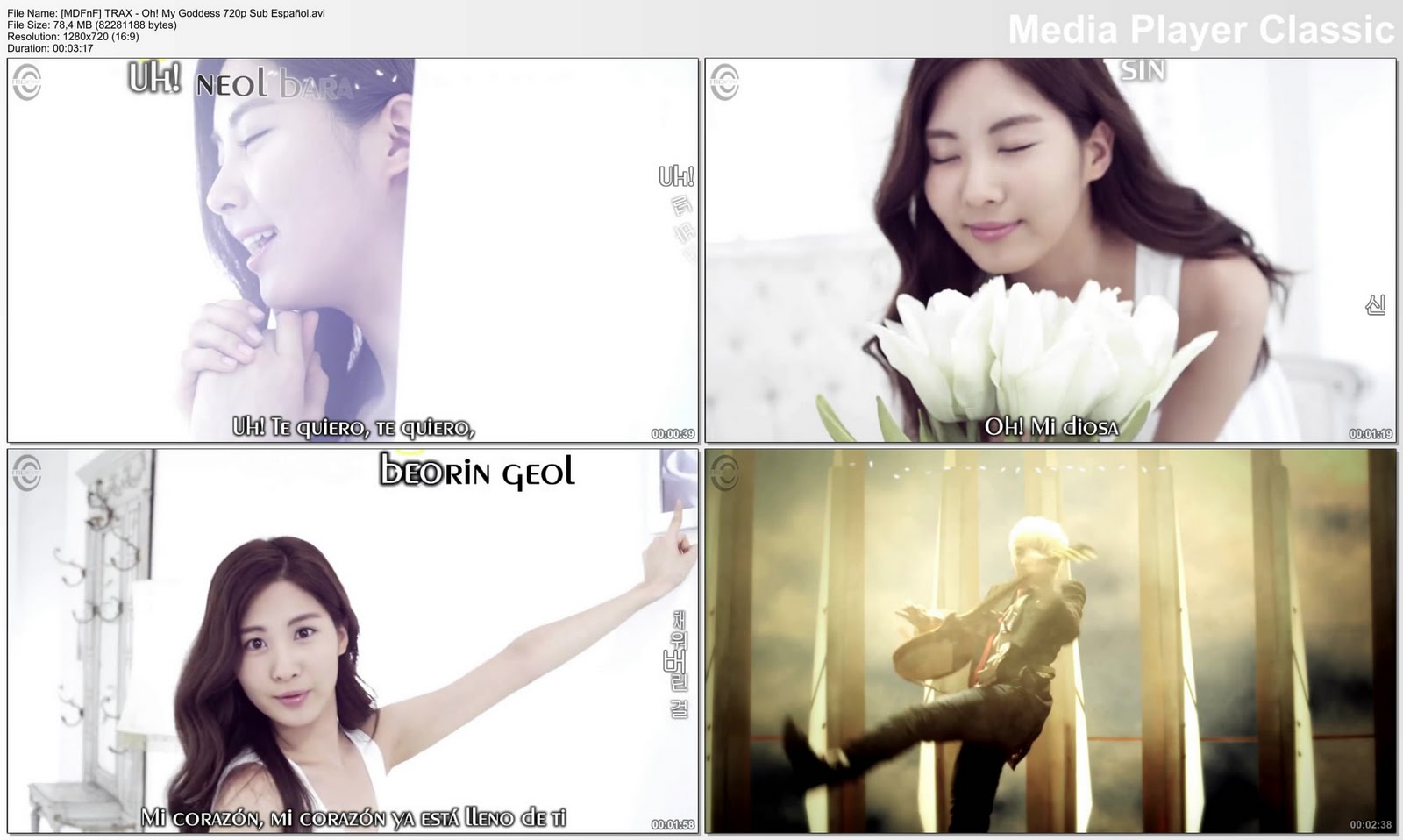 TRAX - Oh! My Goddess 720p Sub Español