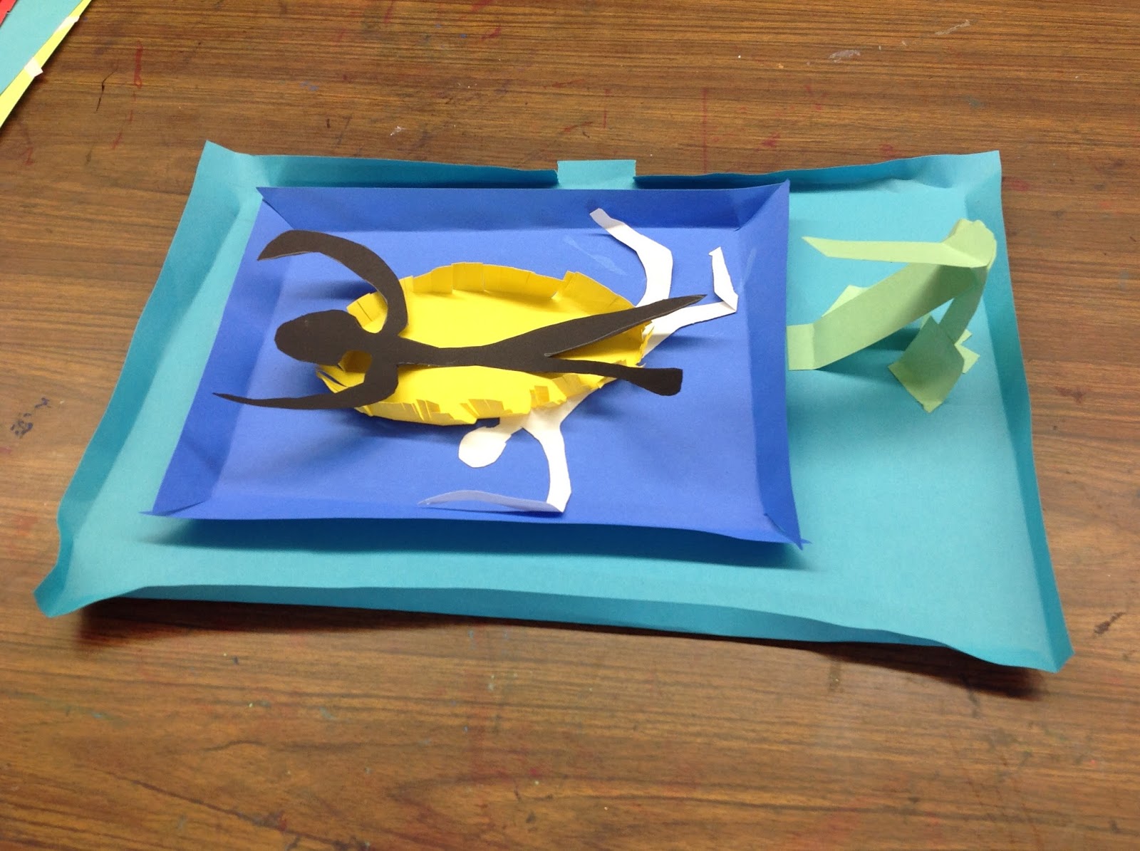 Matisse Inspired Shapes Art Lesson