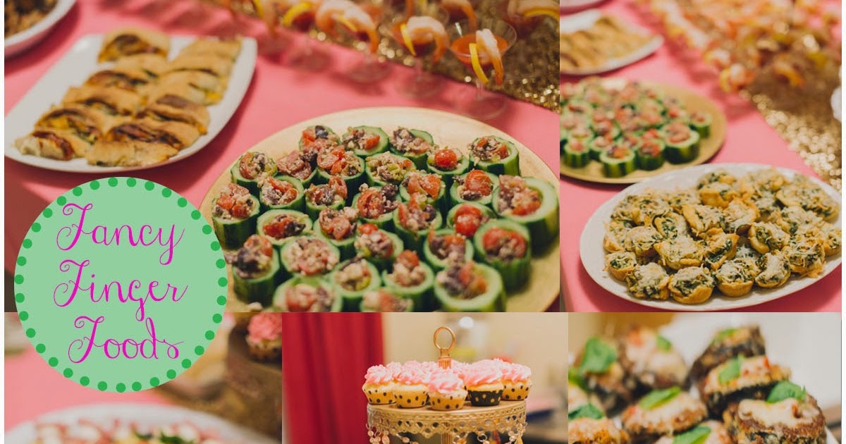 Creating the Silver Lining: Fancy Finger Food for a Healthy Girl's Party