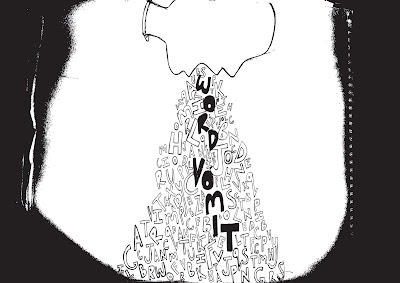 Ife Akinroyeje Graphics: Typography Project: "WORD VOMIT"