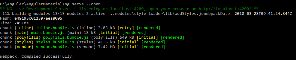 You seem to not be depending on "@angular/core". This is an error.