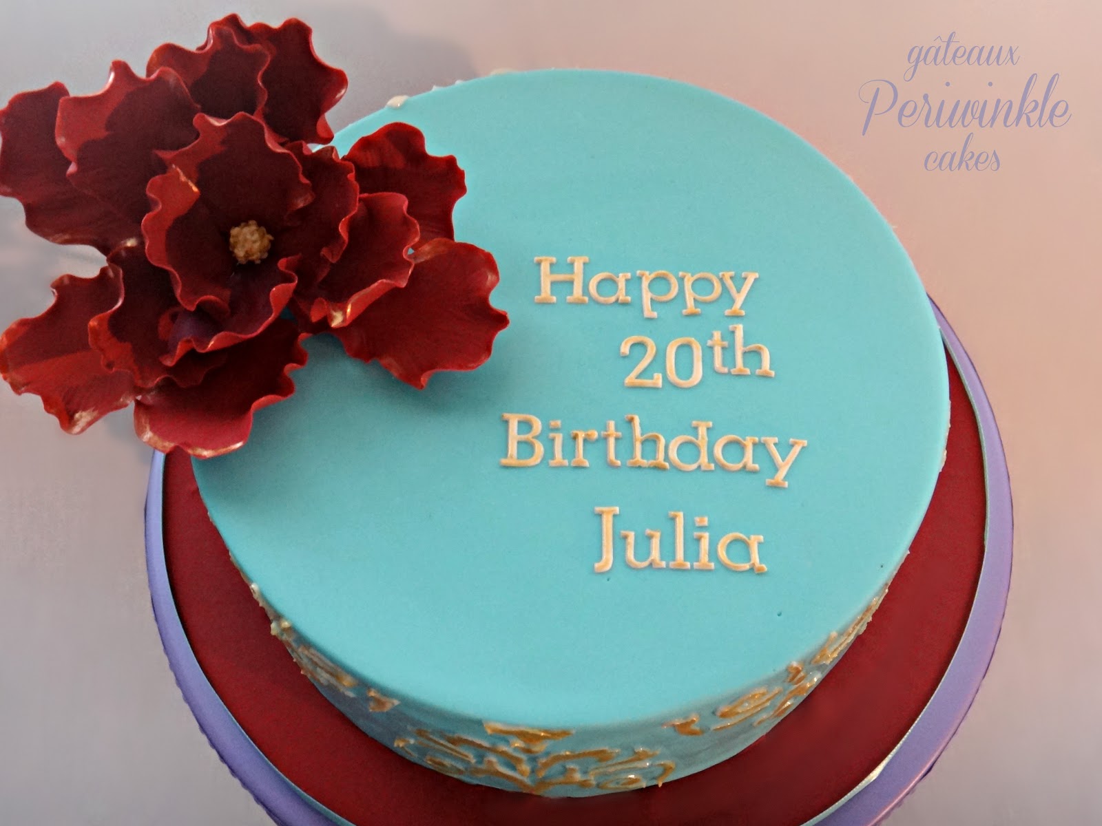 Periwinkle Cakes: Delicious Colours