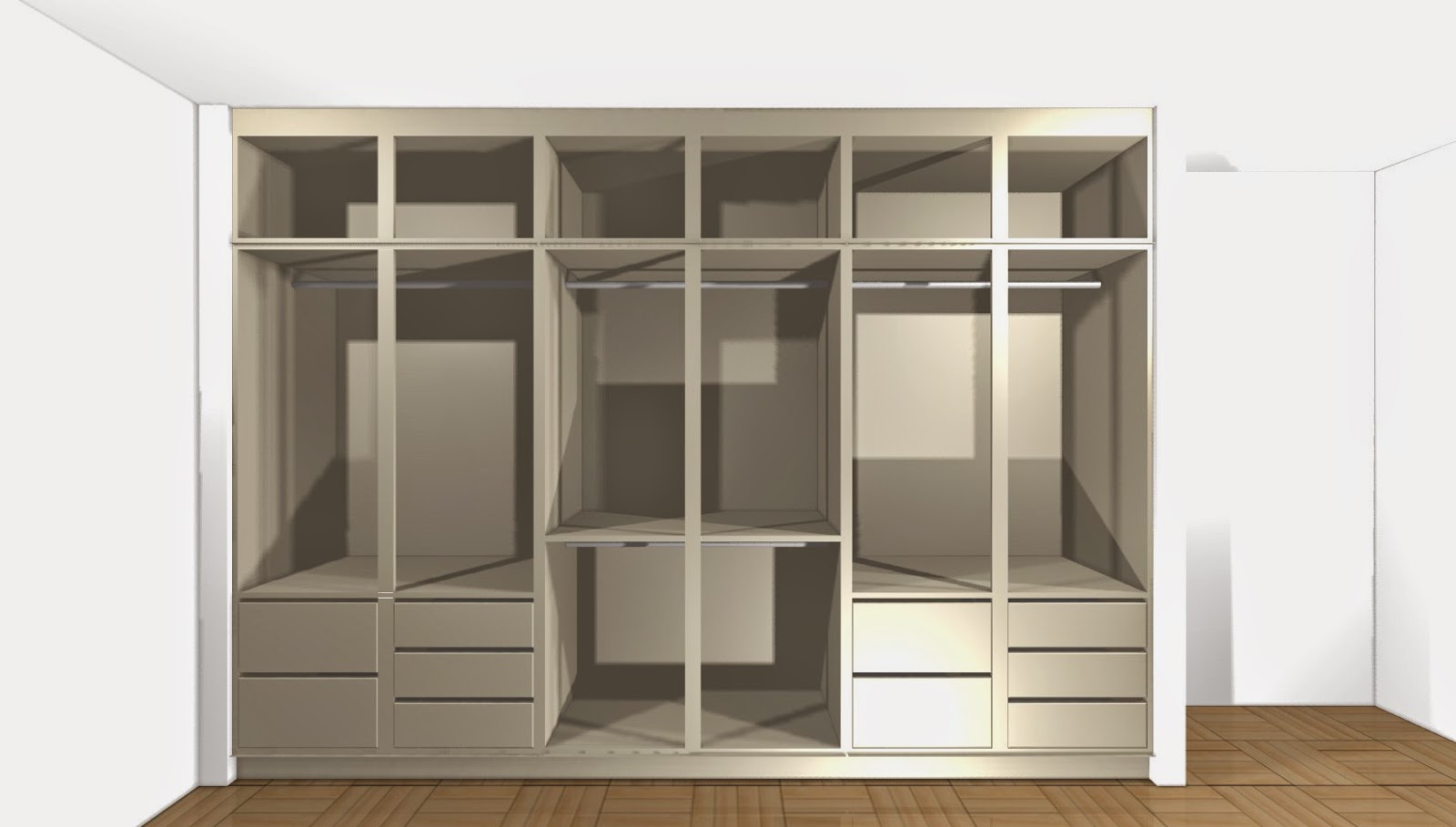 A Nossa Casa :): Closet • Roupeiros • Interior