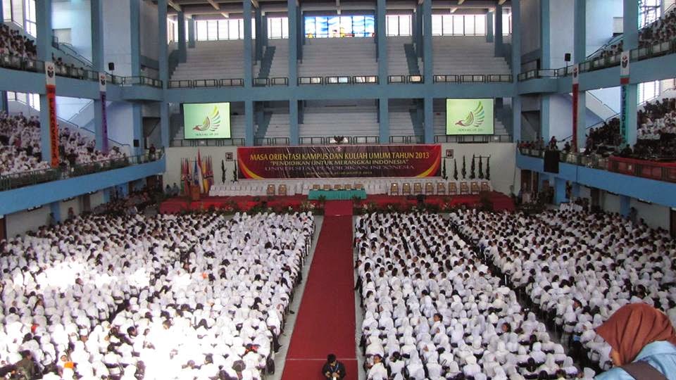 Mengenal Gedung UPI - Gymnasium UPI | berbagi berkas