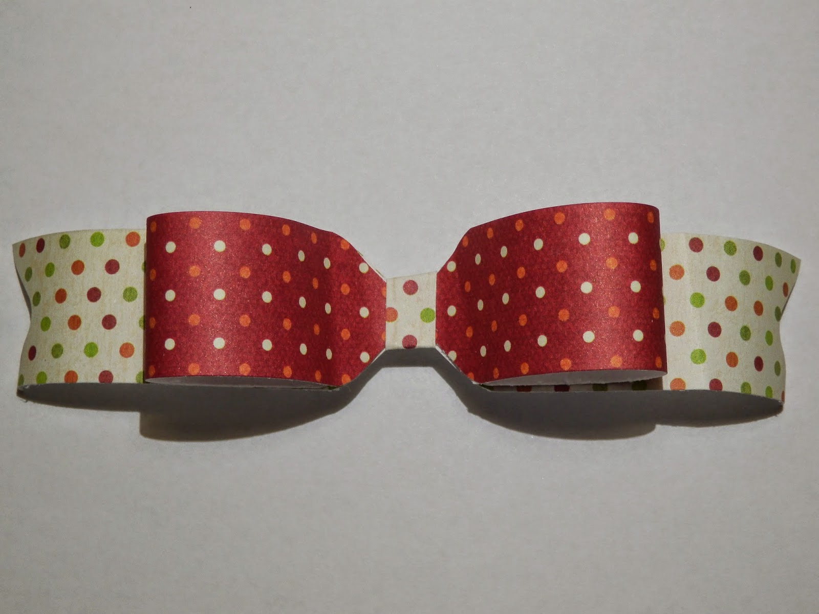 How to make a bow with envelope punch board