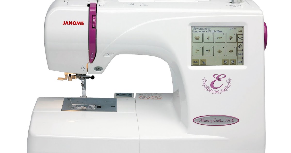 Bordadora Janome MC350E | Janome Uruguay