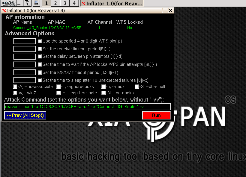 Masovaz: Buka Kunci Wireless WPA Menggunakan Xiaopan OS