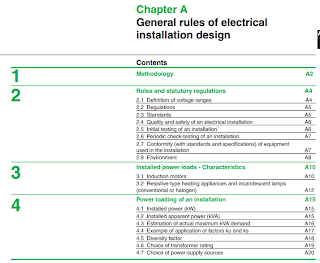 General rules of electrical installation design - Schneider Electric ...