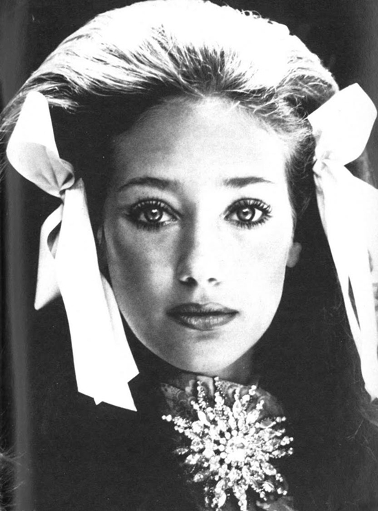 new news 2012: Marisa Berenson by Arnaud de Rosnay