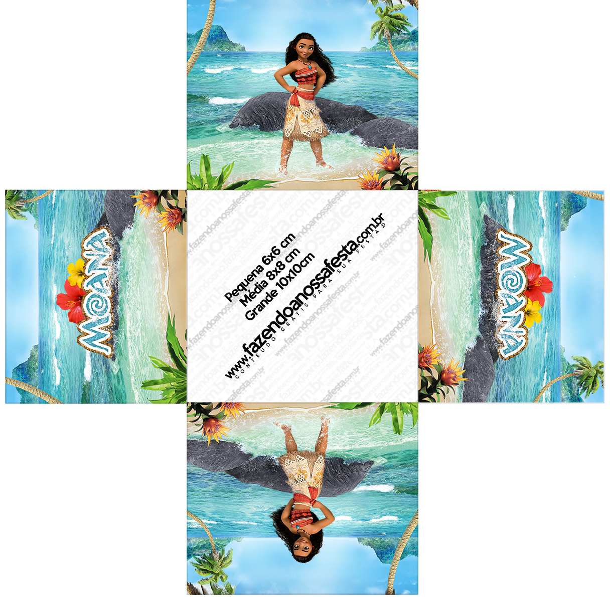 Moana: Free Printable Boxes. - Oh My Fiesta! in english