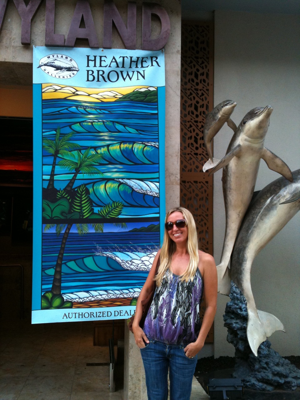 The Surf Art of Heather Brown: Two Shows by Heather Brown in one Day! 2 ...