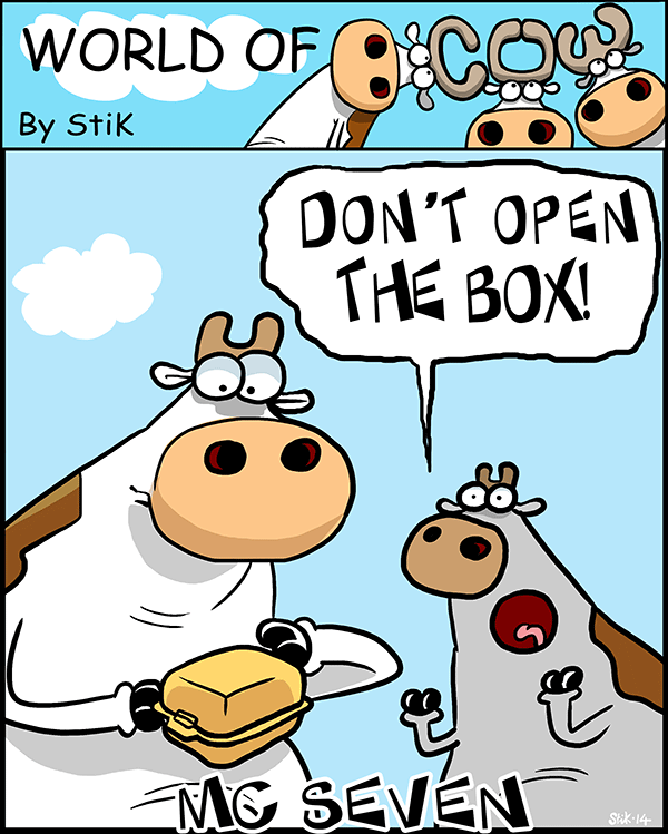 The Cartoonist known as StiK: World of Cow