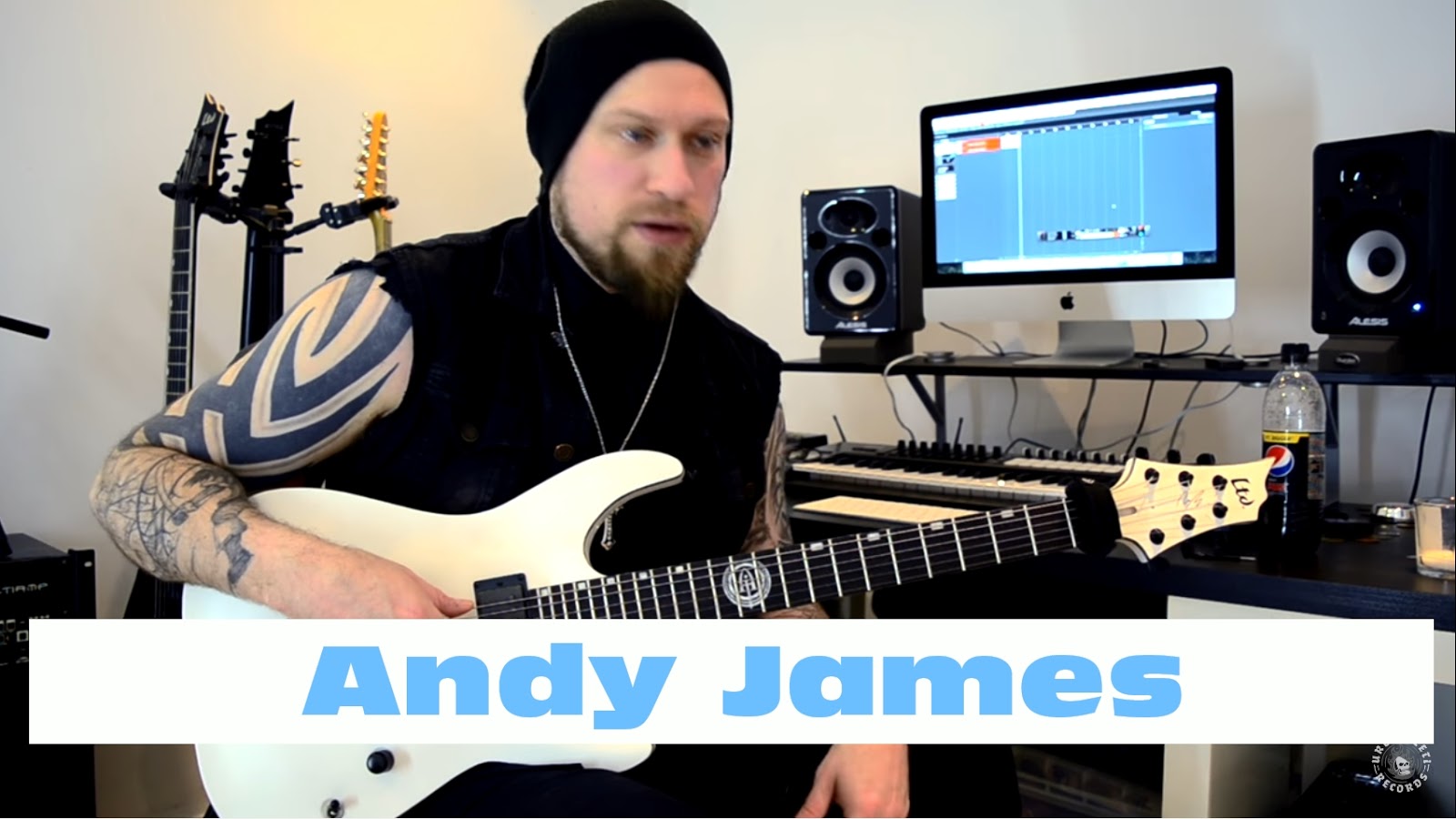 Andy James: Hurricane from the new album Exodus - Guitar lesson