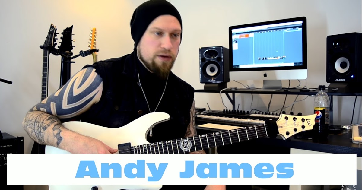 Andy James: Hurricane from the new album Exodus - Guitar lesson