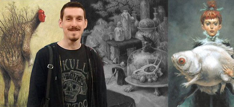 El Hurgador [Arte en la Red]: Fernando Falcone [Dibujo, Ilustración / Drawing, Illustration]