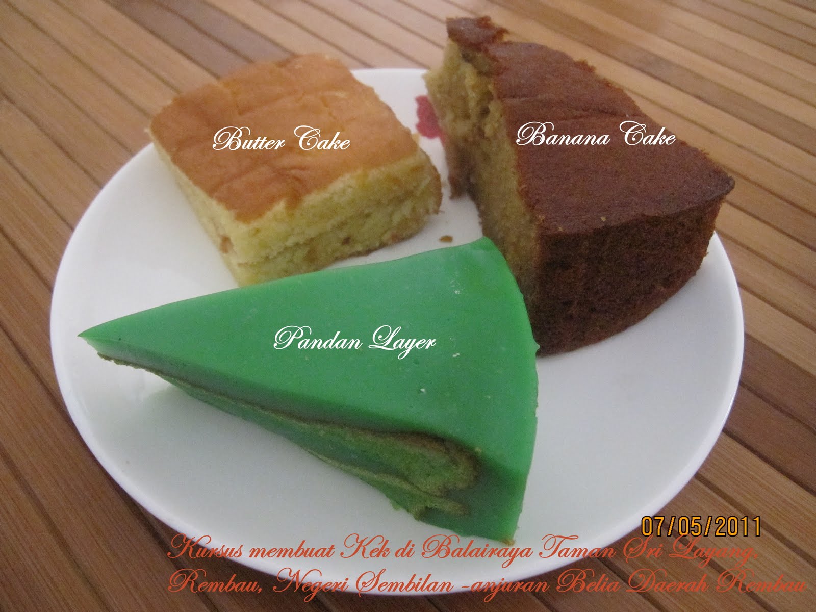 Dapur rezekiku...: Kursus Pembuatan Kek & Roti pada 7hb - 8hb Mei 2011