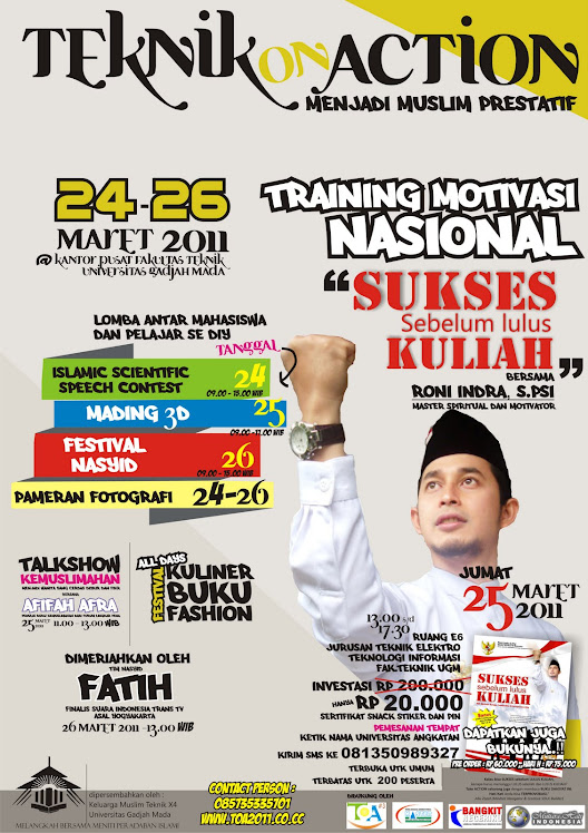 ToA 2011: Susunan Acara