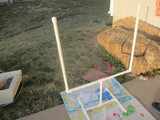 Midwest Moma Blog: Table Top Goal Post!