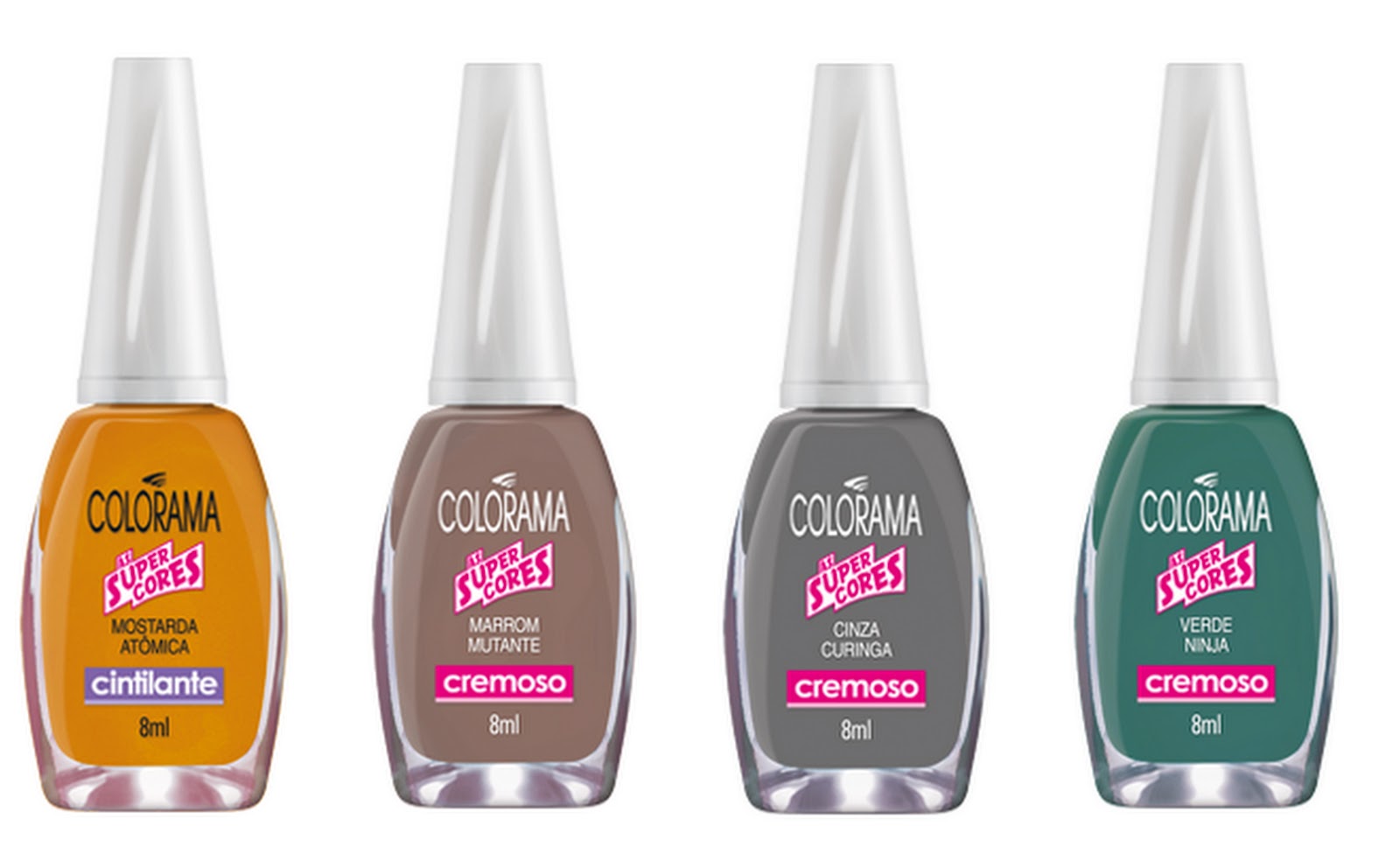 Blog Let´s go, Girls!!: Nova Coleção de Esmaltes Colorama - AS SUPER CORES