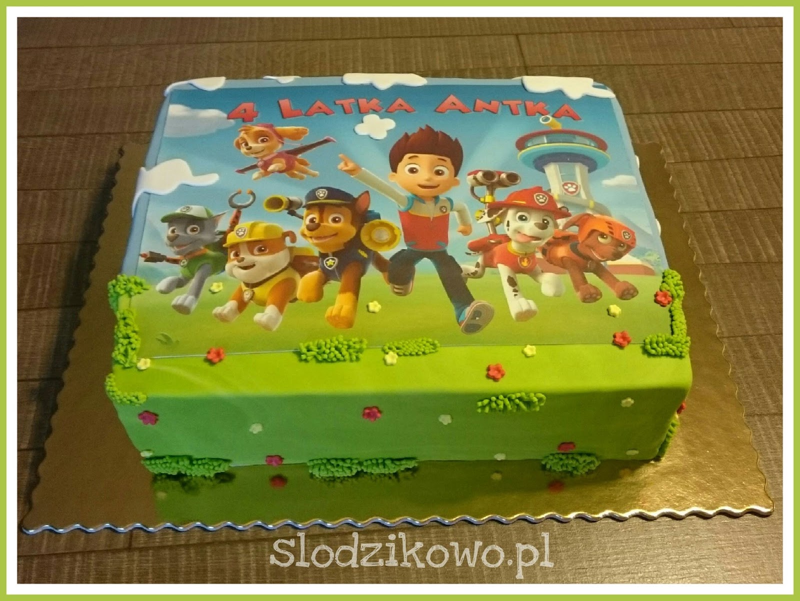 Słodzikowo: Tort Psi Patrol