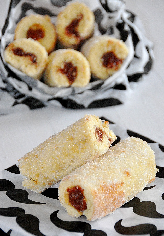 RECETA DE ROLLITOS DULCES RELLENOS DE GUAYABA