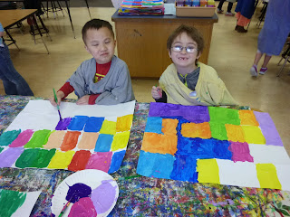 Mrs. Werner's Art Room: Kinder Alphabet Paintings