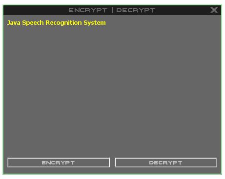 22.Message Encryptor - Decryptor ~ Java Multimedia System