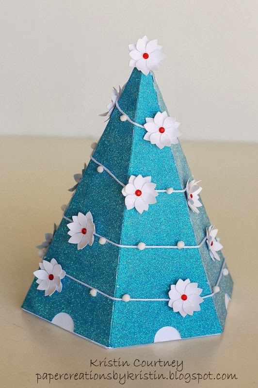 Paper Creations by Kristin: Christmas Tree Gift Boxes