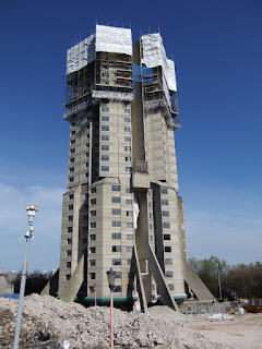 Photographs Of Newcastle: Derwent Tower (Dunston Rocket) Demolition Photos