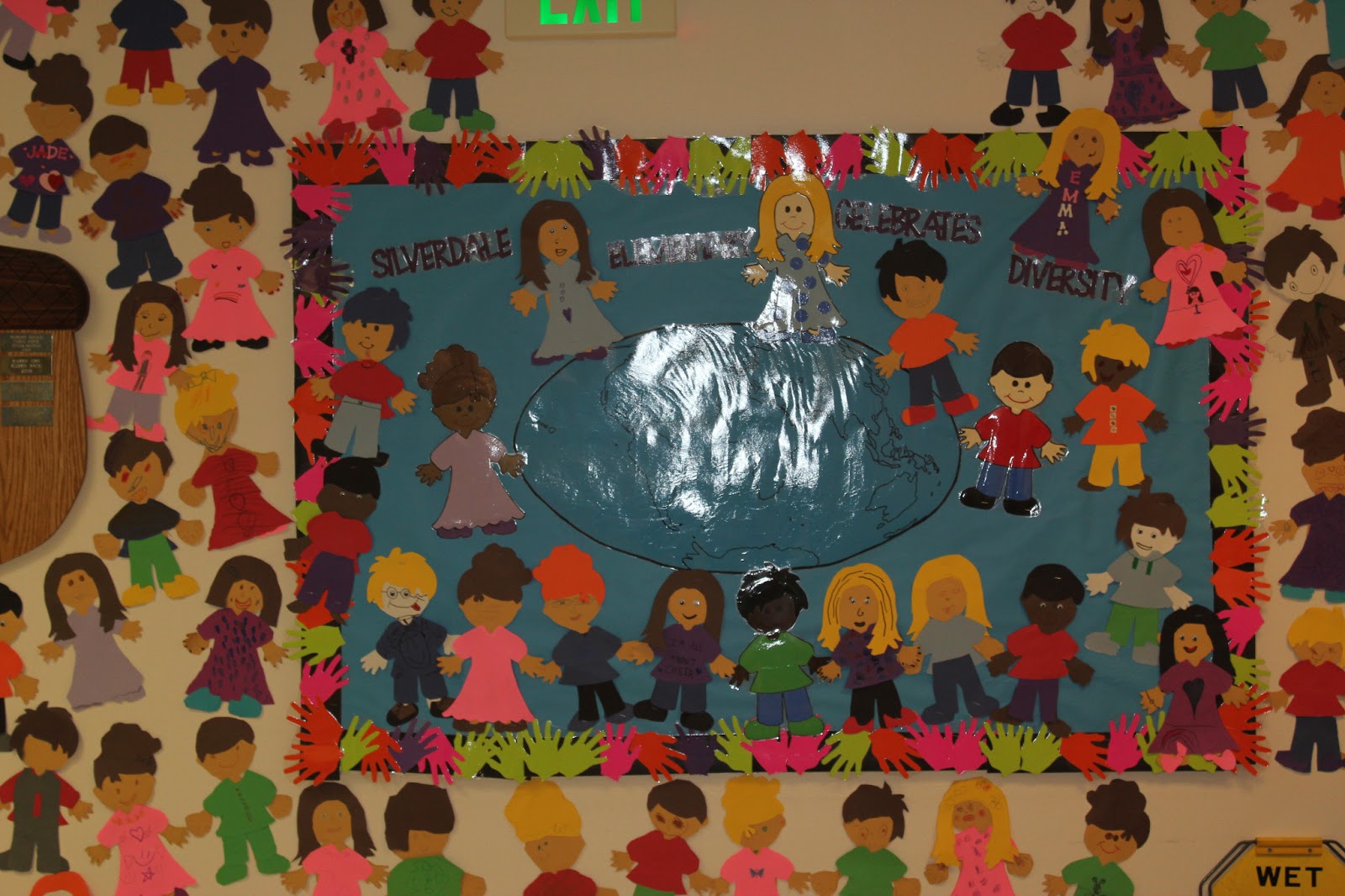 Angela's Crafty Spot: Celebrates Diversity Bulletin Board