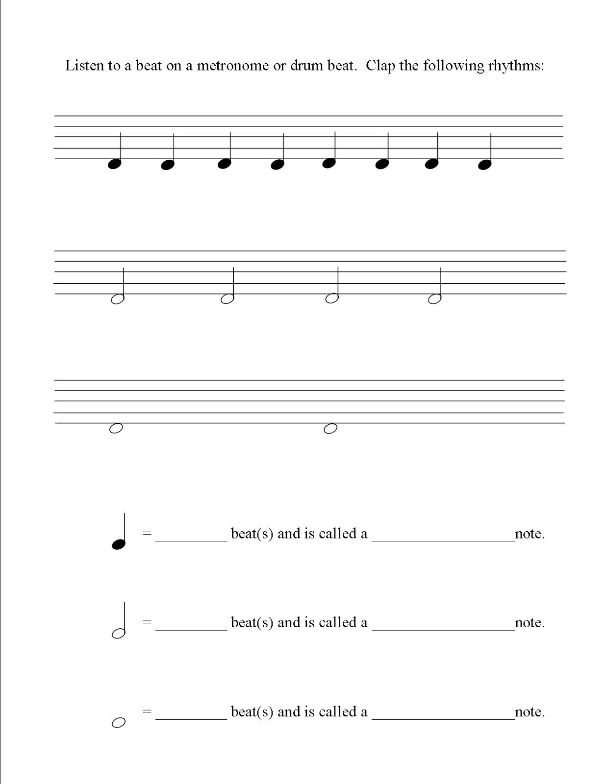 Orchestra Classroom: Rhythm book