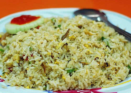 Nasi Goreng Kampung (Kampung Fried Rice) - Malaysian Spice