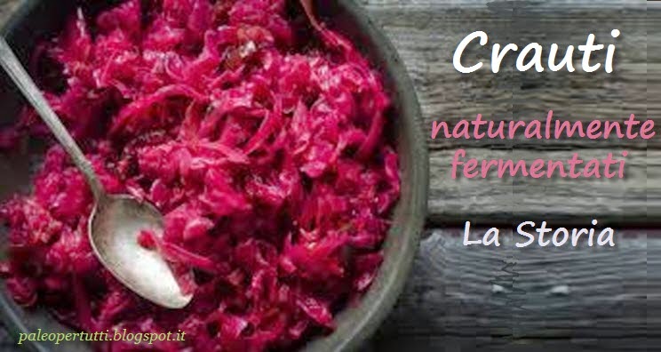 Paleo per Tutti: Un po’ di storia sui Crauti (fermentati)