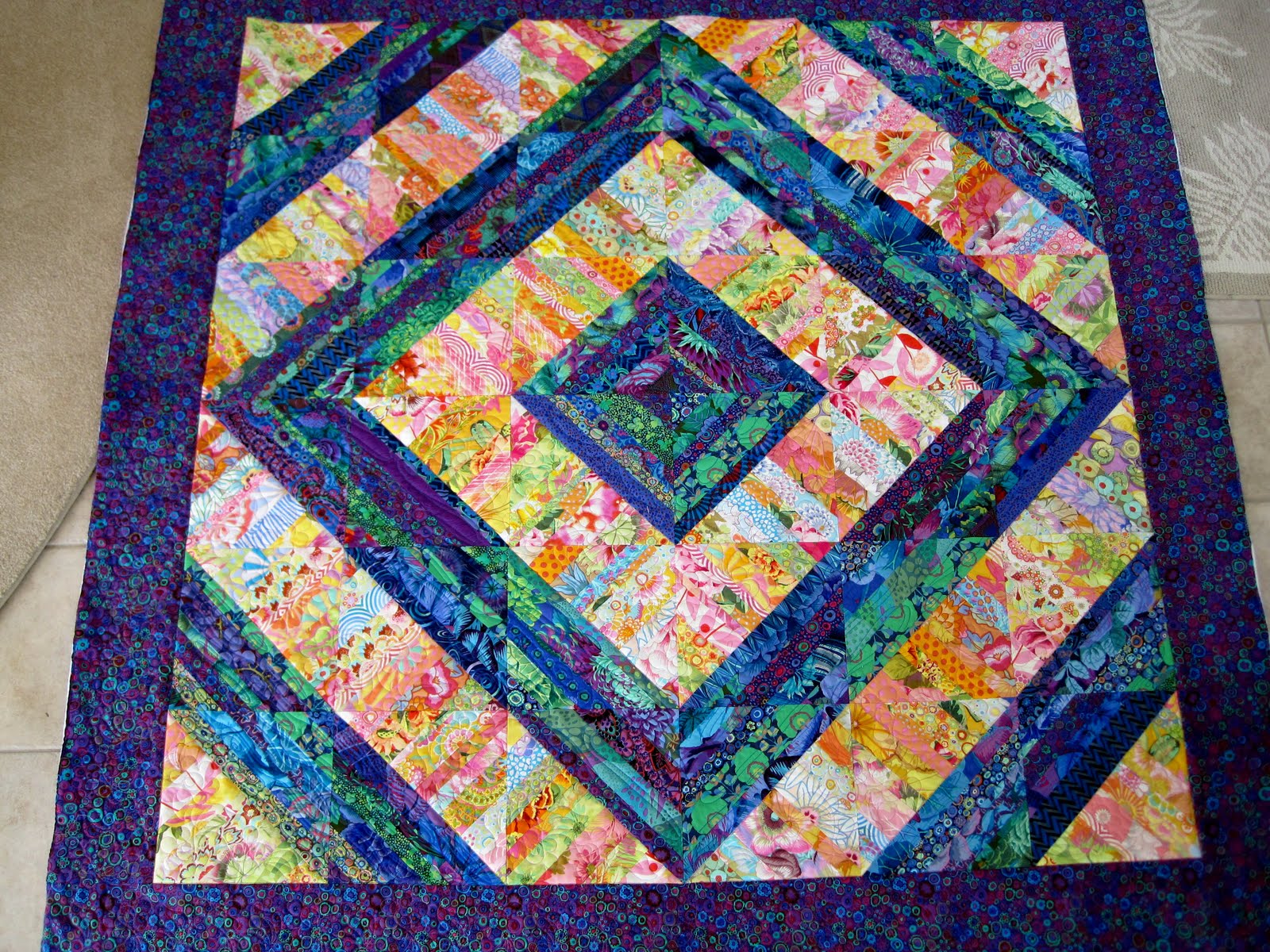 Finely Finished Quilts: Connie's Class Samples