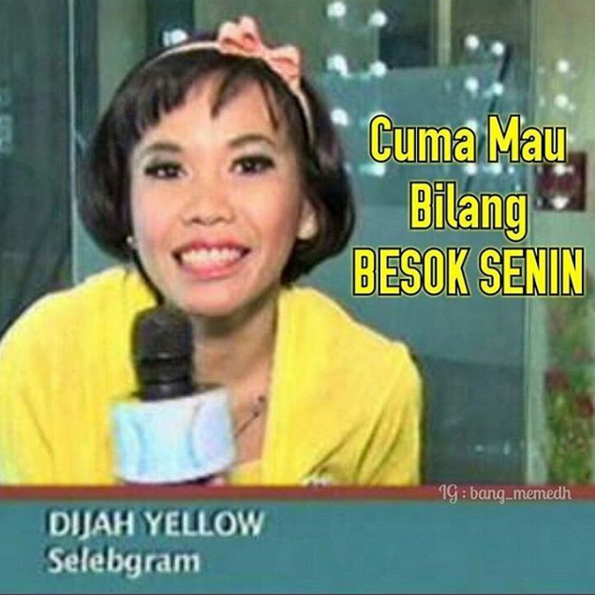 Kumpulan Gambar Meme Besok Hari Senin - Gambar Lucu Terbaru