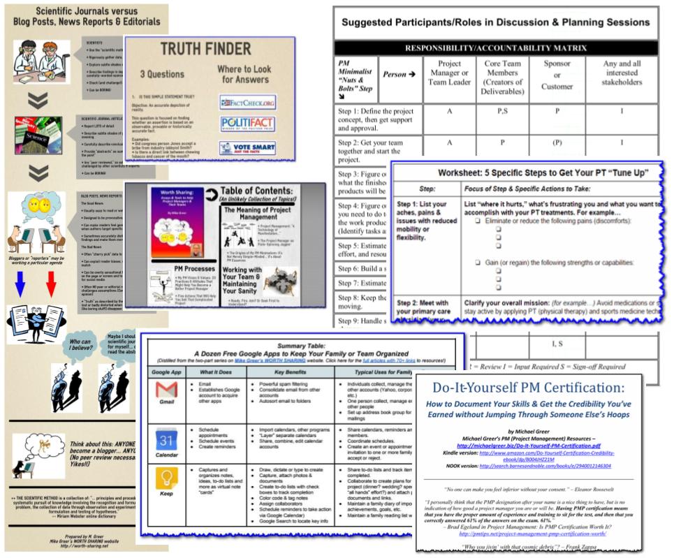 Mike Greer's WORTH SHARING: The PDF Collection