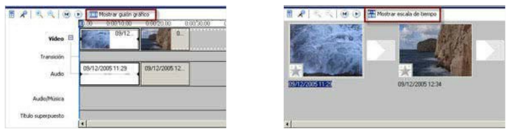 Informatica: Interfaz de windows movie maker.