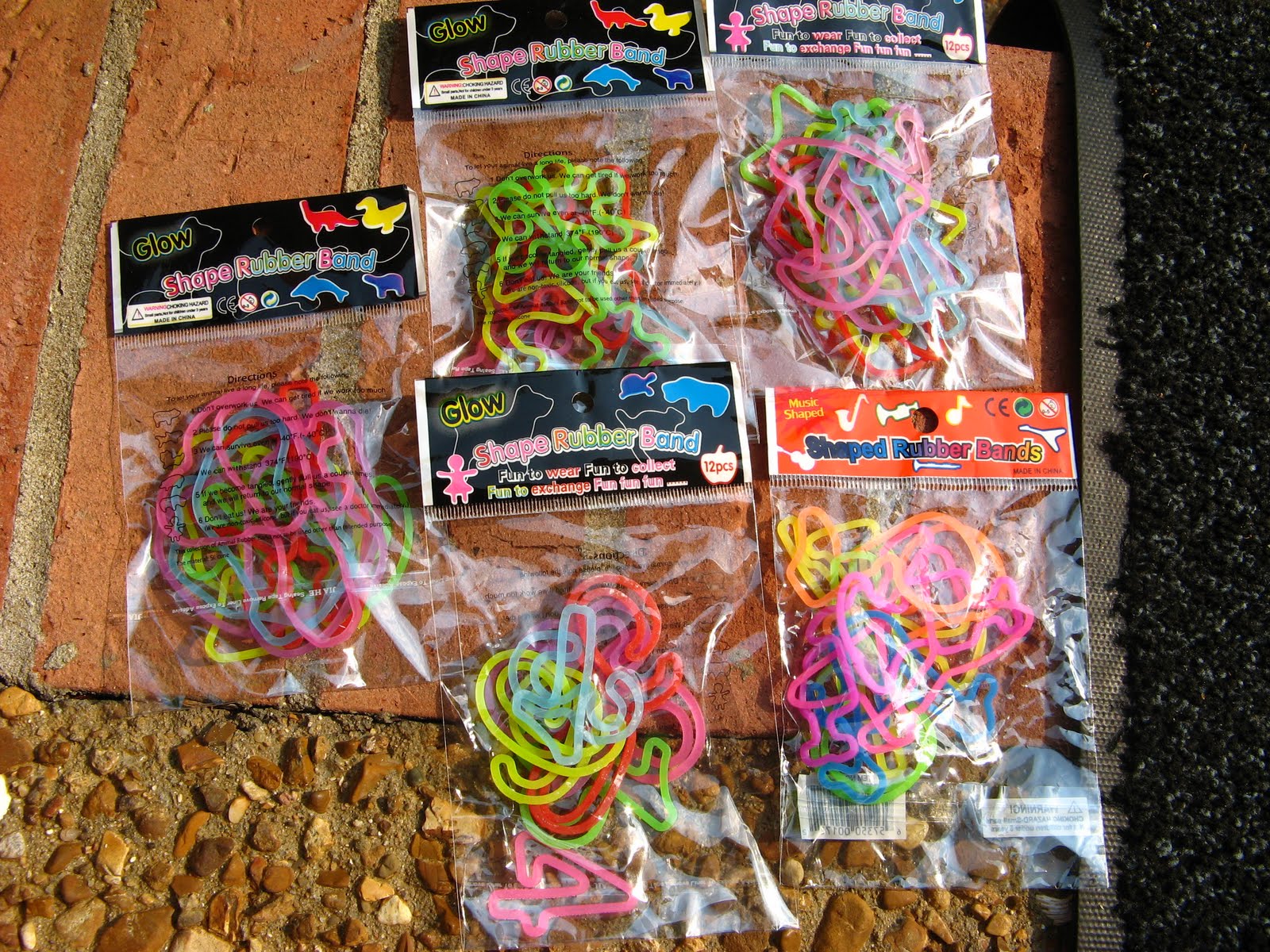 The Penny Exploit: Shaped Rubber Bands - Christmas, Numbers, and Music ...