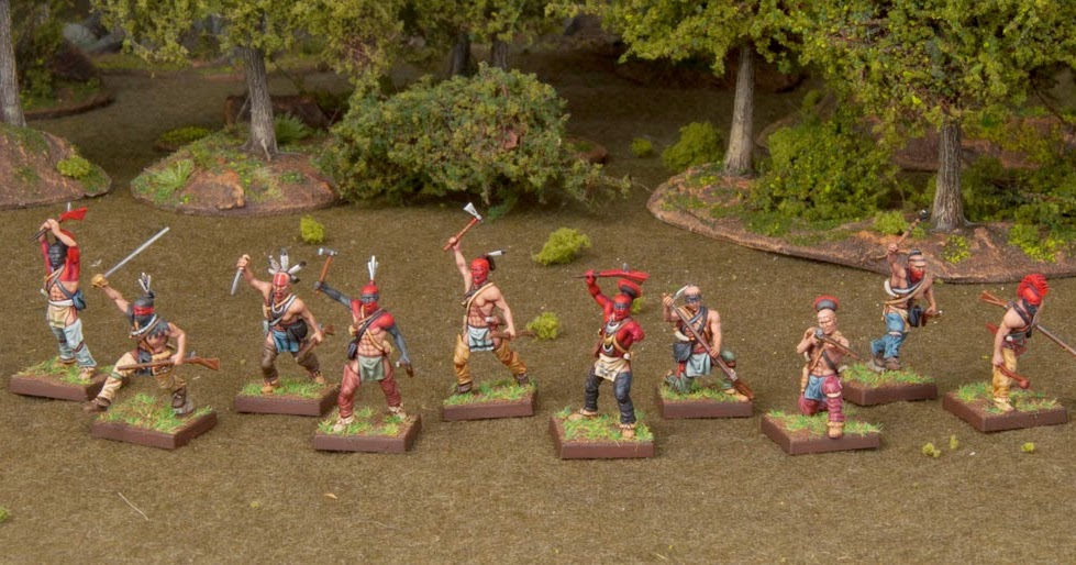 Dr. Mathias's Miniature Extravaganza: Wargames Factory Woodland Indians
